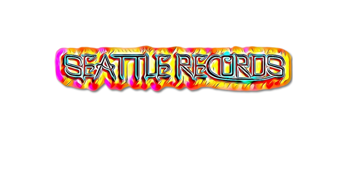 Seattle Records Casettes Cd's record players and Band shirts